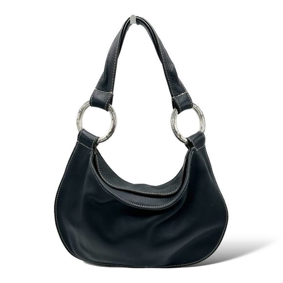 Sequoia | Bags | Sequoia Parisoversizeddistressed Silver Ring Black ...
